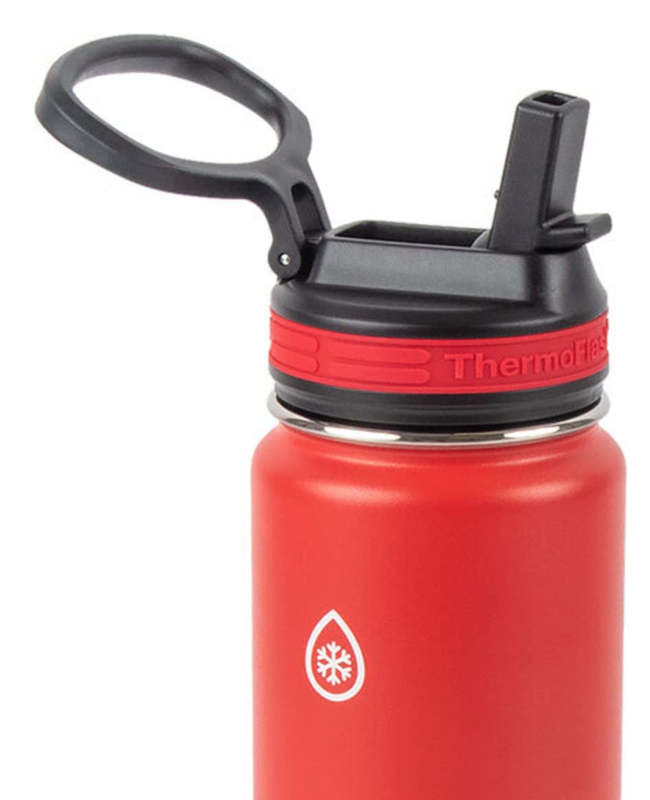 Thermo Flask Set 710 ml 2 Piece Thermal Bottle Blue and Red