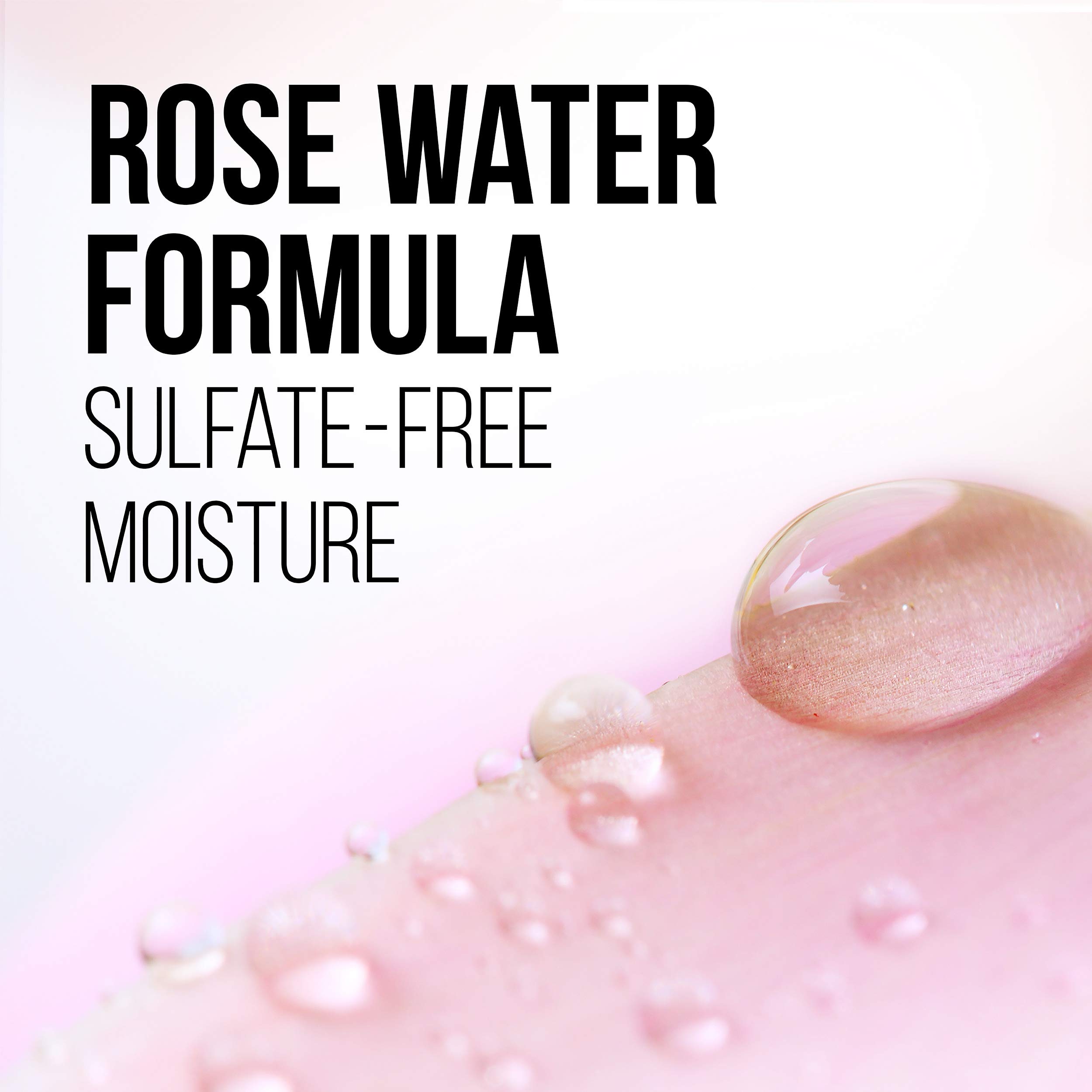Pantene Sulfate Free Conditioner, Paraben and Dye Free, Pro-V Blends Soothing Rose Water, 17.9 fl oz