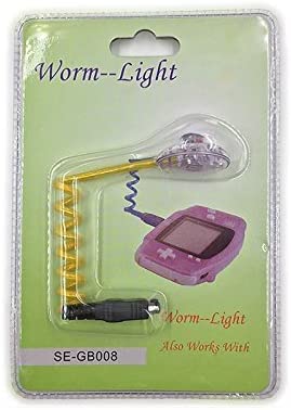 Worm Light Backlight Flexible Illumination LED Lamps for Gameboy Advance GBA Console