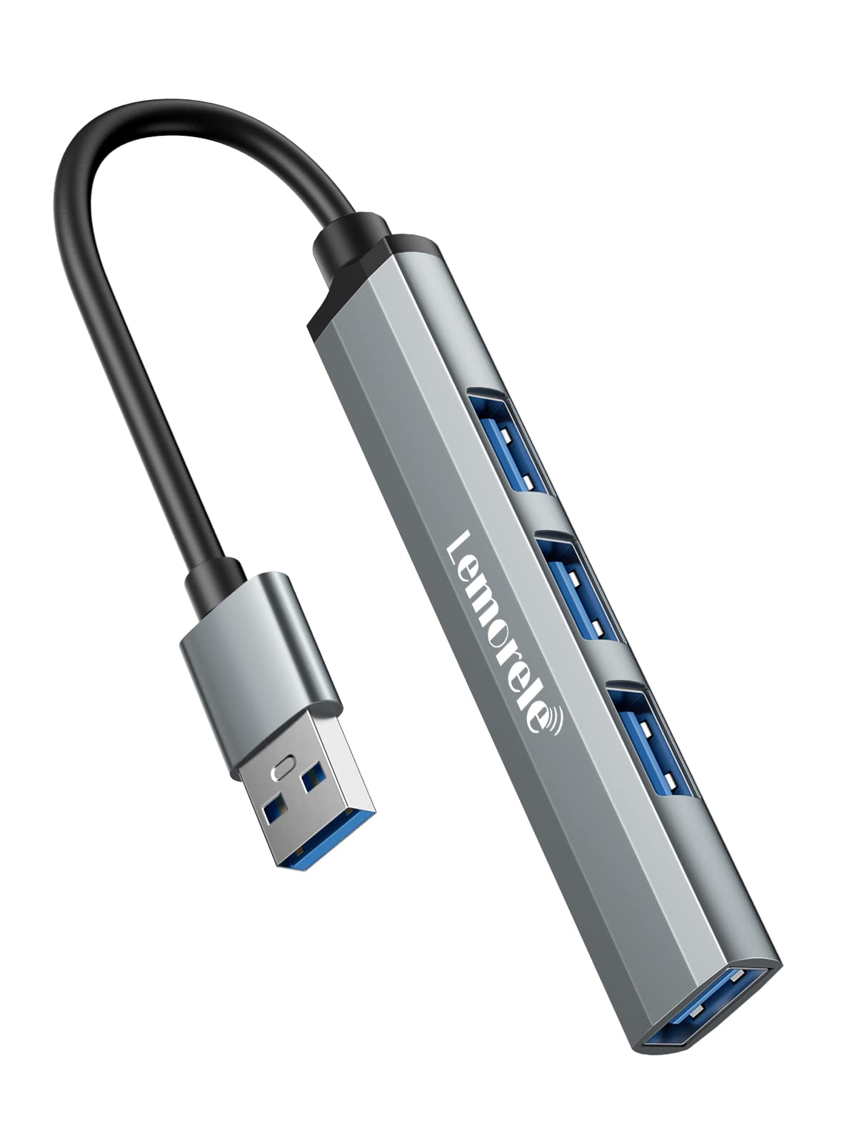 USB Hub, Lemorele 4 Port USB 3.0 * 1 Hub