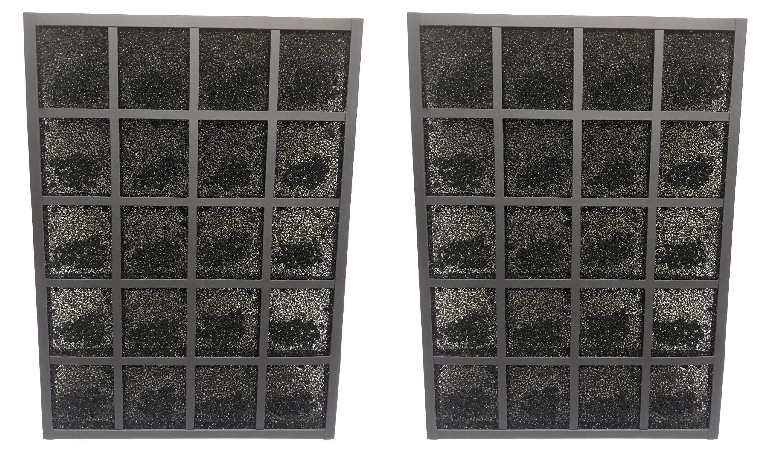 Nispira Activated Carbon Pre Filter Replacement Compatible with Sharp FZ-A80DFU Plasmacluster Air Purifier Model FP-A60UW and FP-A80UW, 2 Units