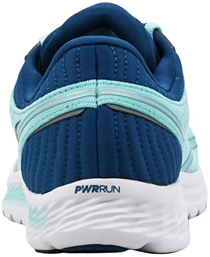 Saucony Women's S10552-25 Kinvara 11 Running Shoe, Aqua/Blue - 10 W US