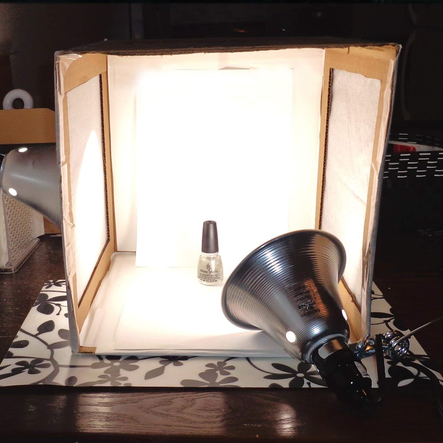 Simple Deluxe HIWKLTCLAMPLIGHTS Clamp Lamp Light with 5.5 Inch Aluminum Reflector up to 60 Watt E26 (no Bulb Included), 6 Feet Cord