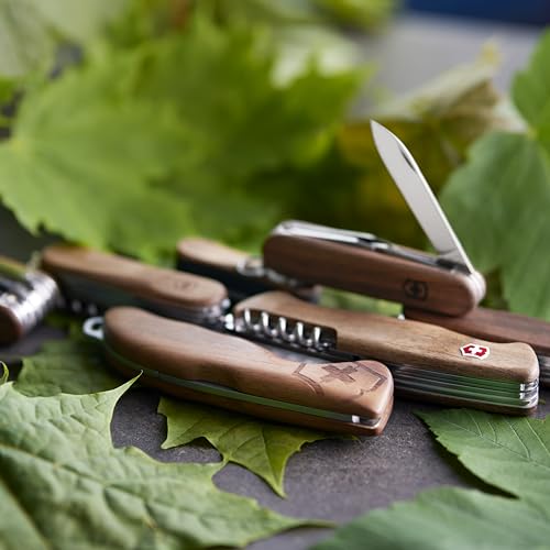 VICTORINOX 0.6461.63 Nail Clip, 580 Wood Nail Clips, Nail Clips, Nail Clips, Nail File Included, 8 Functions, Stainless Steel, Rust Resistant, Emergency Prevention, Compact, Easy to Carry