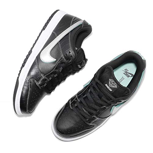 Nike Mens SB Dunk Low Pro OG QS BV1310 001 Black Diamond - Size 8