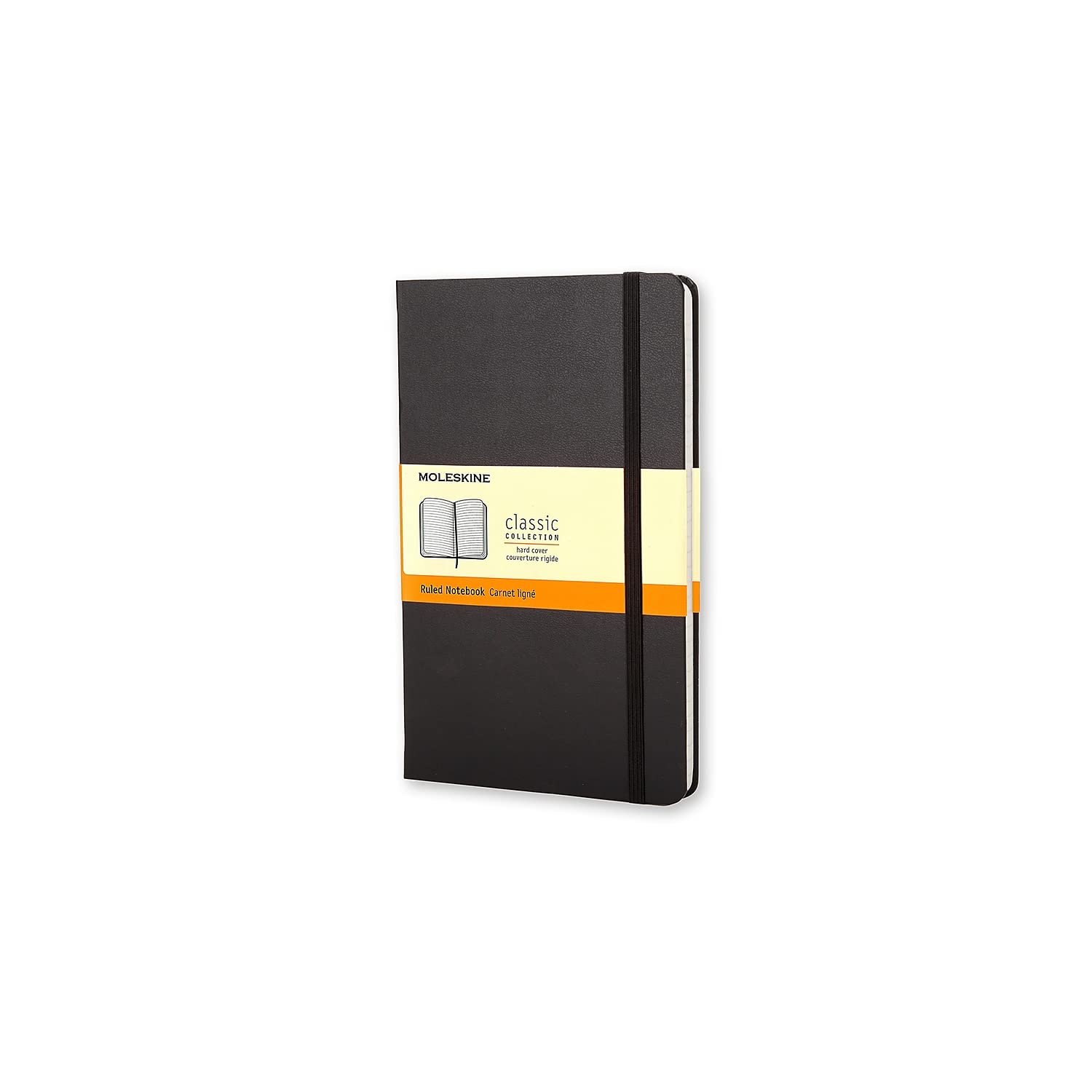 Moleskine 319930 Moleskine Classic Notebook Pocket 3.5-Inch x 5.5-Inch Narrow Ruled