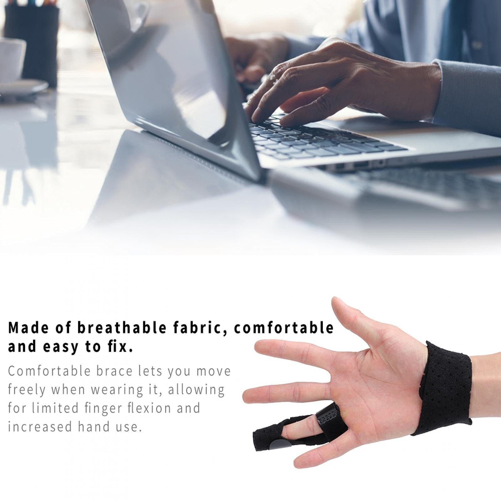 Recovery Brace Protection Injury Aid Tools Hand Support, Finger Guard, Tendonitis Pain Relief for Hand Injuries Broken Fingers