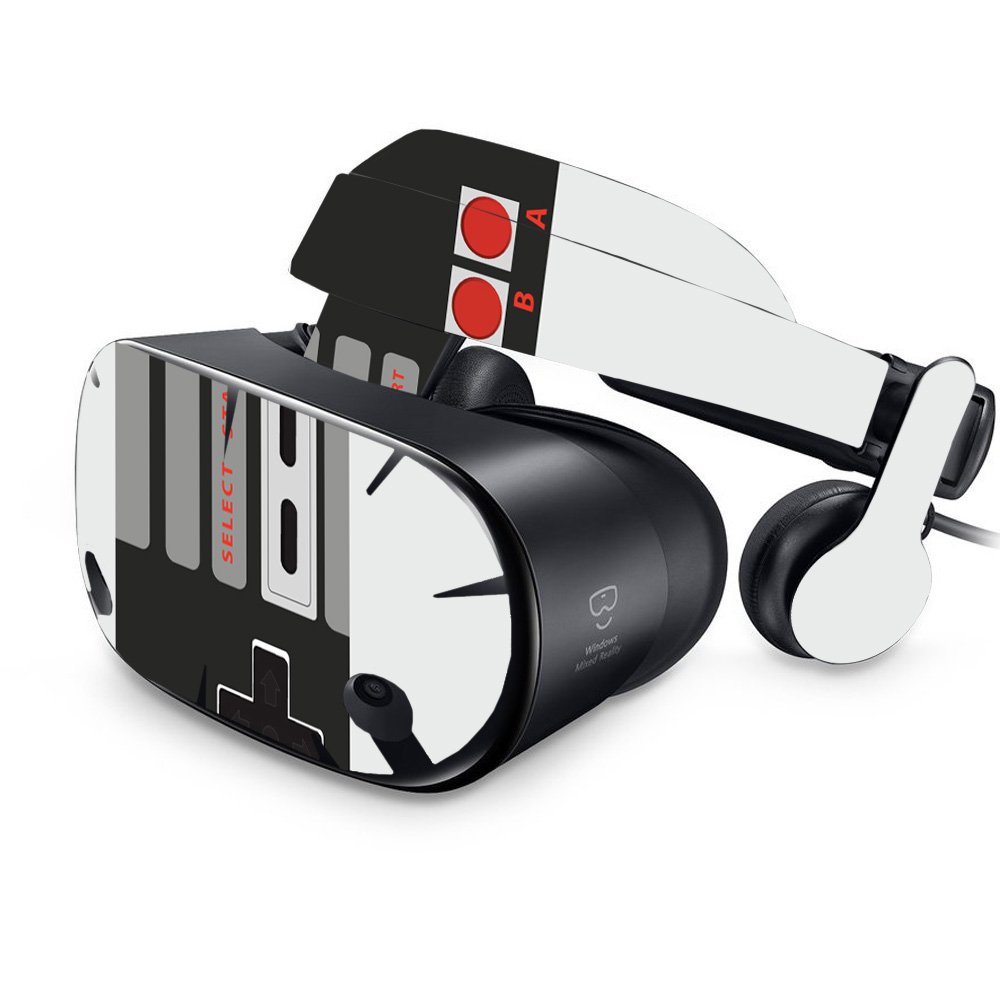 MightySkins Skin Compatible with Samsung Odyssey VR - Retro Gamer 3 | Protective, Durable, and Unique Vinyl Decal wrap Cover | Easy to Apply, Remove, and Change Styles | Made in The USA