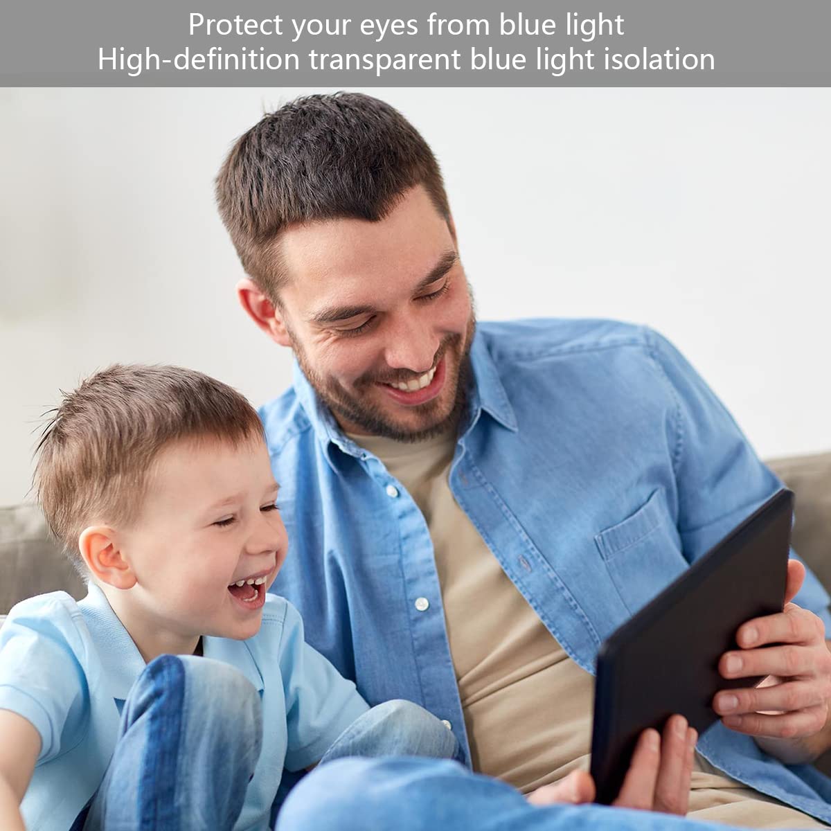 Screen Protector for iPad 9.7-Inch/iPad 6th Generation/iPad 5th Generation/iPad Air 1/iPad Air 2/ iPad Pro 9.7-Inch,Filter Blue Light, Anti-Glare, Anti-Fingerprint,2PCS