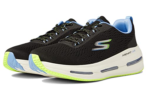 Skechers Max Cushioning Arch Fit Air Black/Blue 8.5 B (M)