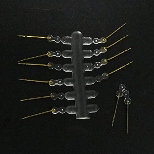 WHYHKJ 15mm 1Set Bait Rigs, Carp Bait Spike, Carp Feeder Tackle for Worm Corn Baits Carp Fishing Tool Accessories