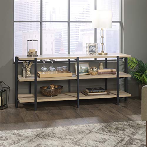 Sauder North Avenue Credenza, for TVs up to 54", Charter Oak Finish