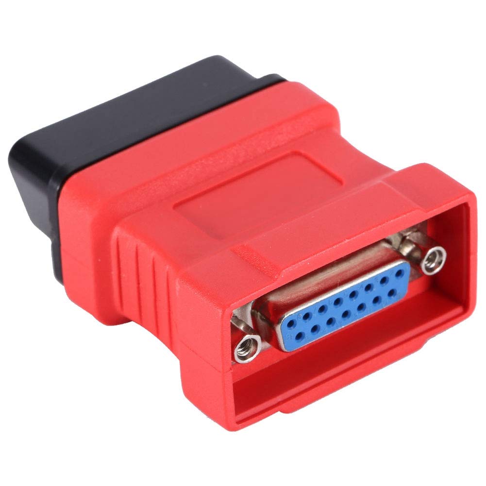 OBD II 16 Pin Extension Cable Car Diagnostic Extender Cord Adapter Connector for Autel Maxidas DS708 Scanner Red