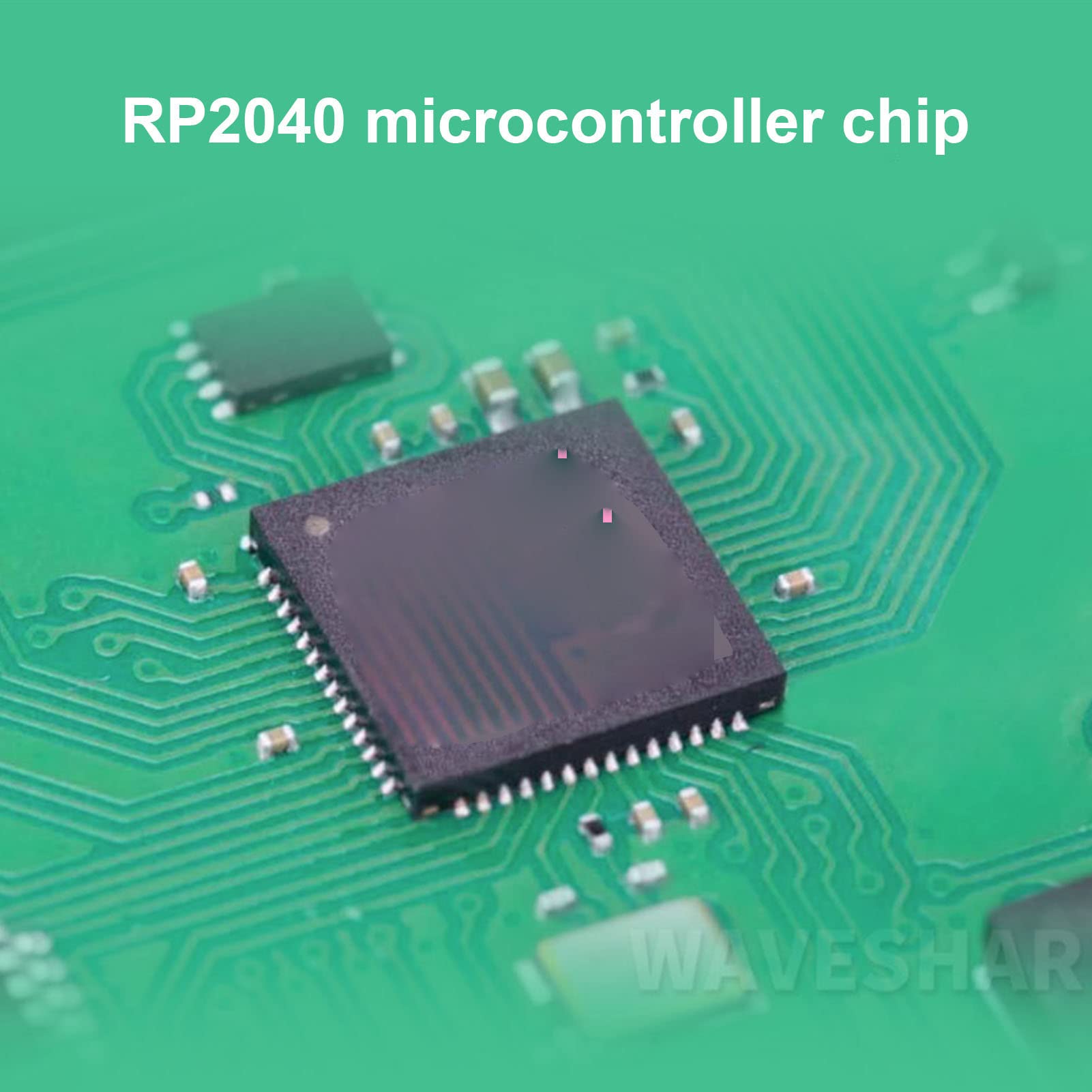 Zyyini for Raspberry Pi Build HAT, RP2040 Microcontroller Chip for Raspberry Pi, for RasPi Build Hat with a 40 PIN GPIO Header