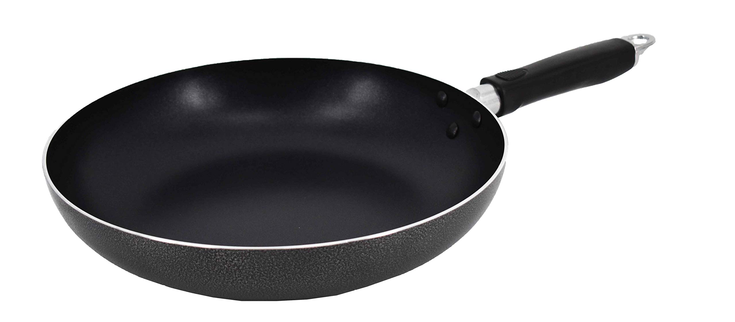 Uniware Frying Pan with Tempered Glass Cover, Non-Stick, Dishwasher Safe (7-Inch)
