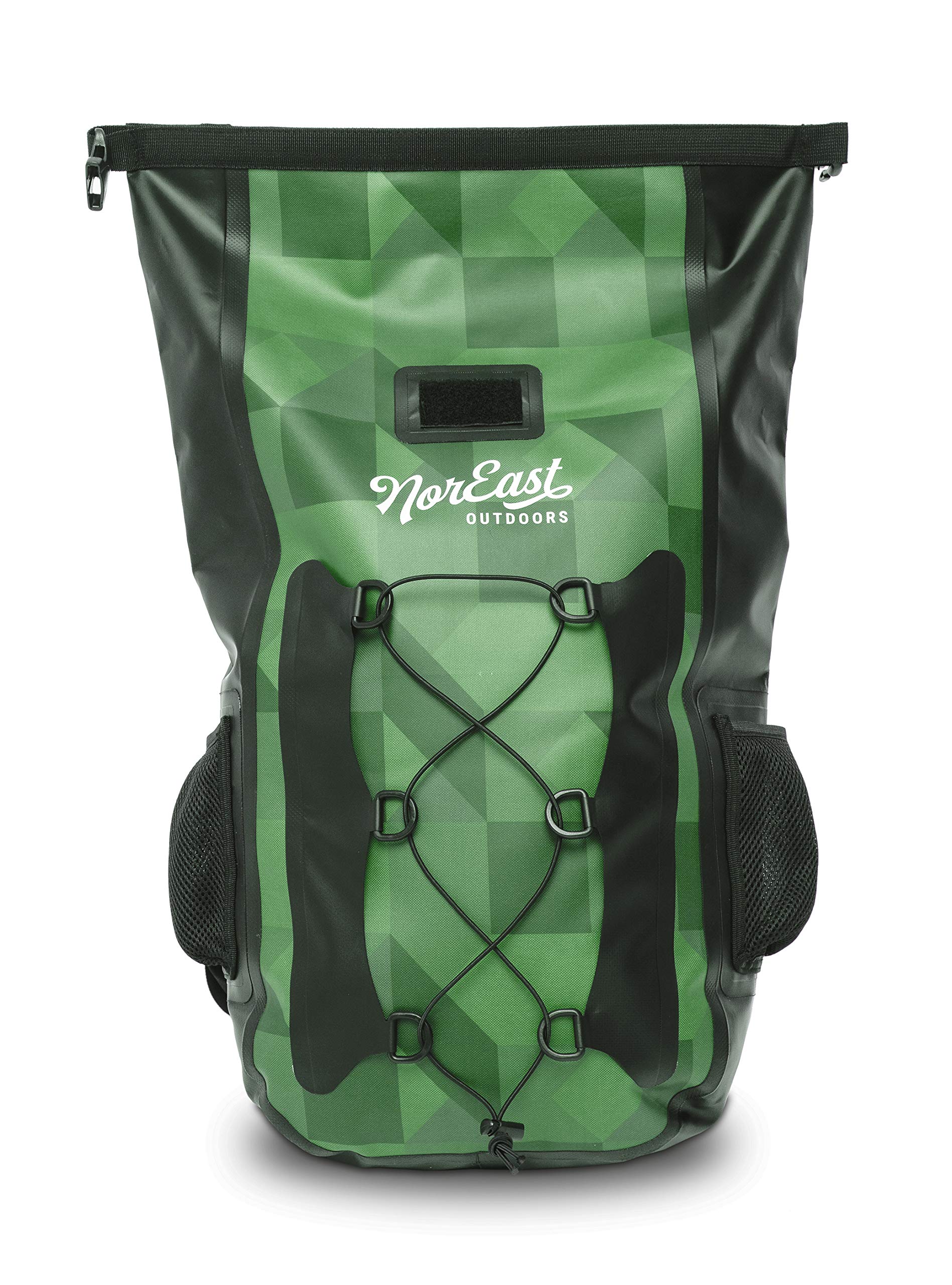NorEast Outdoors Shelter 45 Liter Waterproof Backpack β Waterproof Roll-Top Dry Bag (Forest/Black)