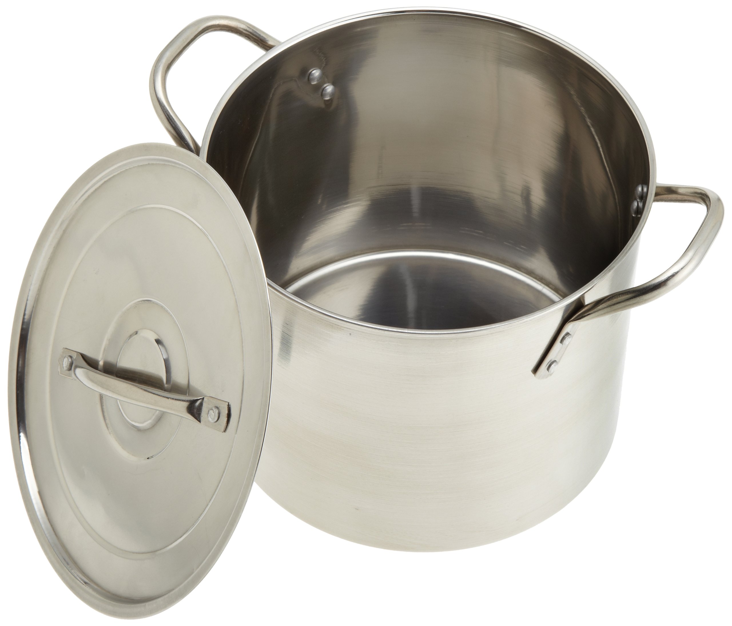 Star Crafts 4 Piece Stainless Steel Stock Pot Cookware Set Contains 4 Stockpots and 4 lids