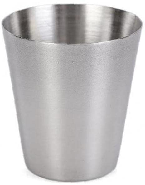 Stainless Steel Shot Cups Shot Glass Drinking Metal Shooters Leather Cup Holder For Whiskey Tequila Liquor Great Barware Gift 4Pcs/Set Durable processing