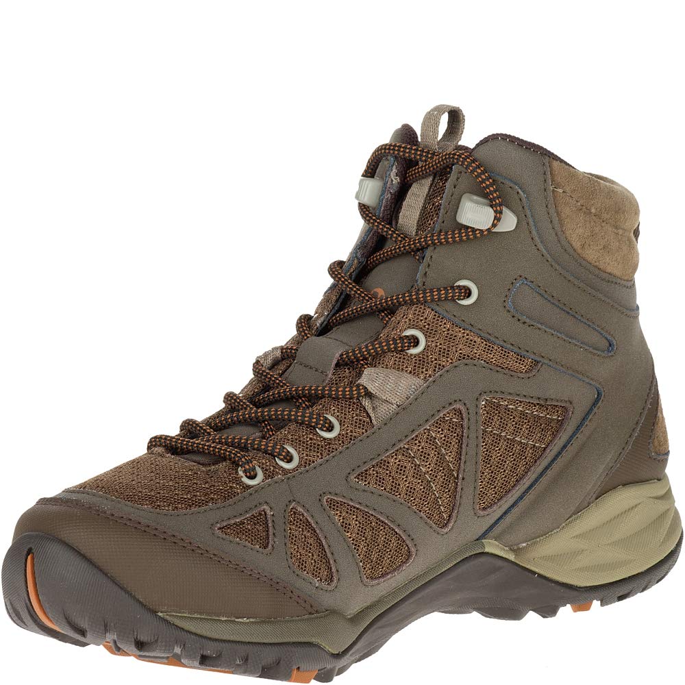 Merrell Women's Siren Sport Q2 Mid Waterproof Hiking Boot, Crown Blue, 11 M US