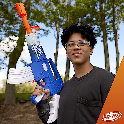 Nerf Fortnite Blue Shock Blaster, 10 Dart Clip, 10 Elite Nerf Darts, includes Bonus Code to Unlock The Beat Wrap in The Game, Motorized Dart Blaster