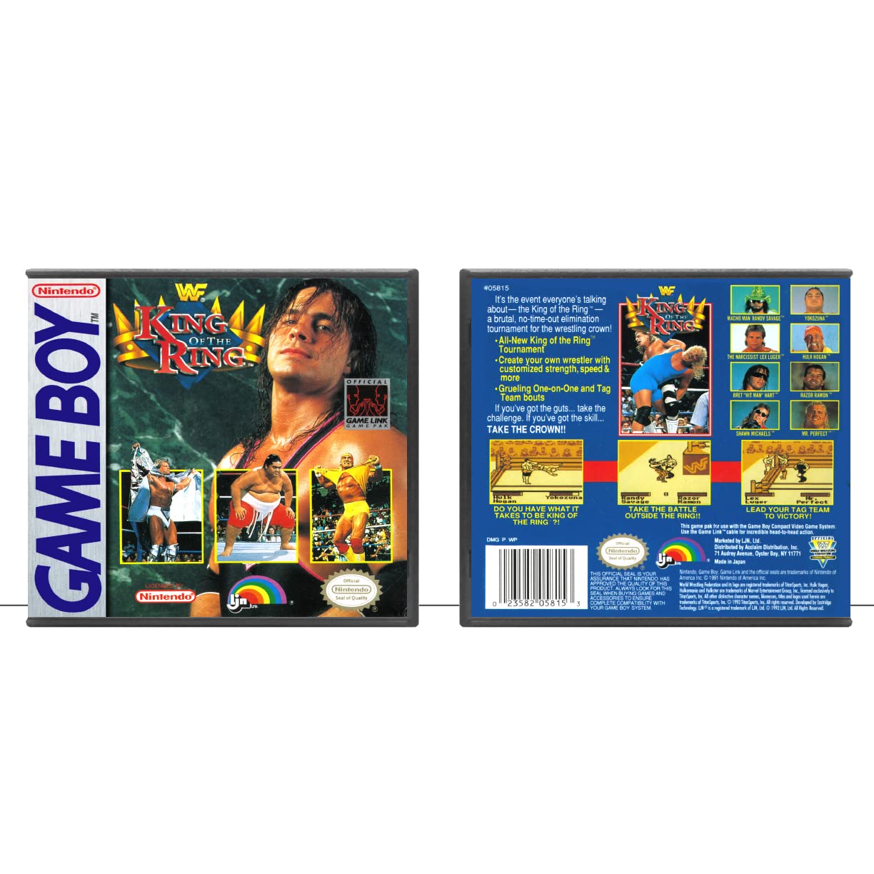 WWF King of the Ring | (GB) Game Boy - Game Case Only - No Game