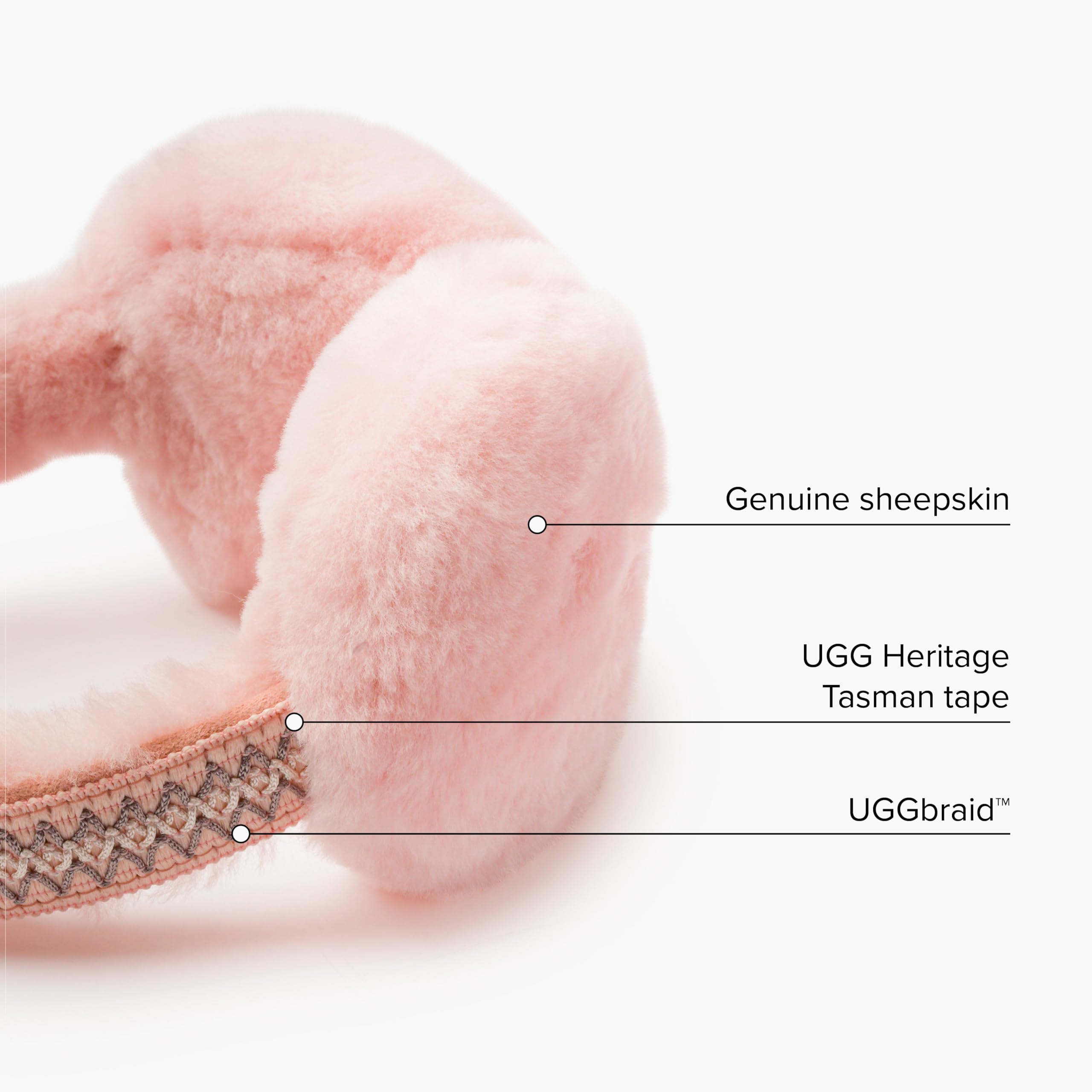 UGG174 Womens Tasman Sheepskin Earmuff