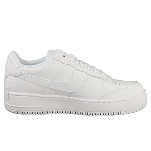 NIKE Women's Basketball Shoe, White, 10