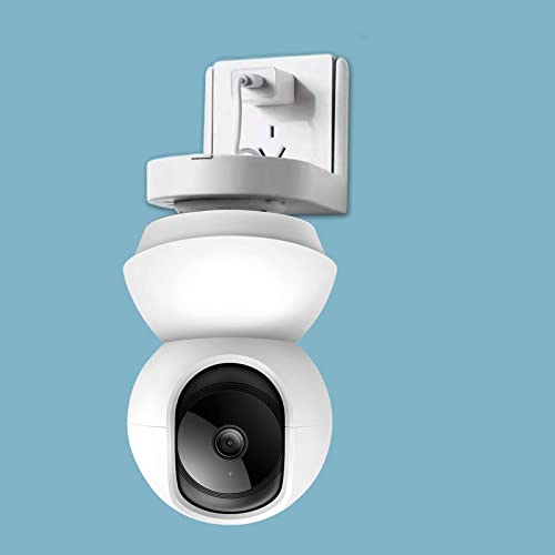 WiTi Wall Mount Bracket for Tapo IP Camera Easy Installing,Plastic PT Cameras Holder Indoor Security Systems,Support CCTV Cameras Cables Storage in The Junction Box