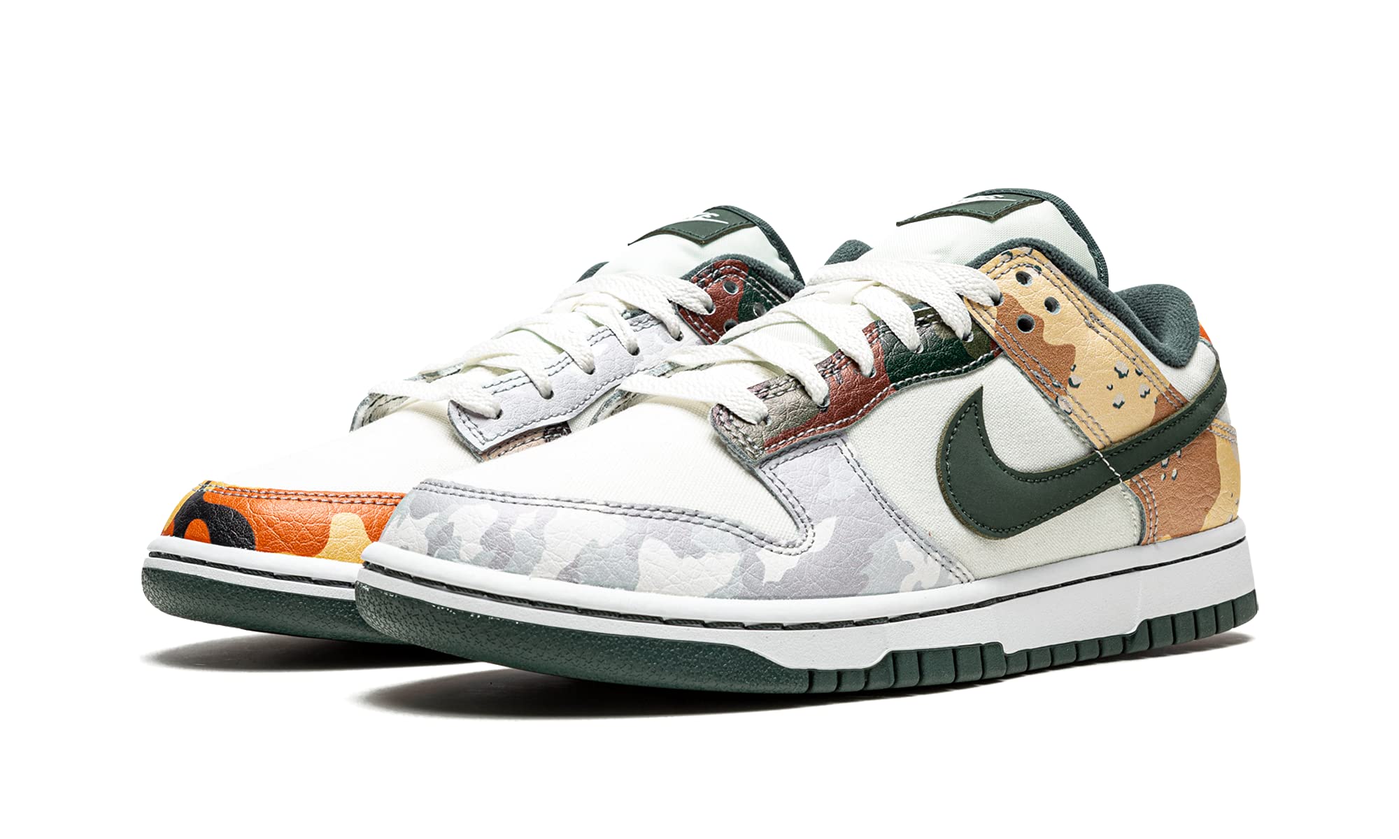 Nike Mens Dunk Low SE DH0957 100 Multi-Camo - Size 10
