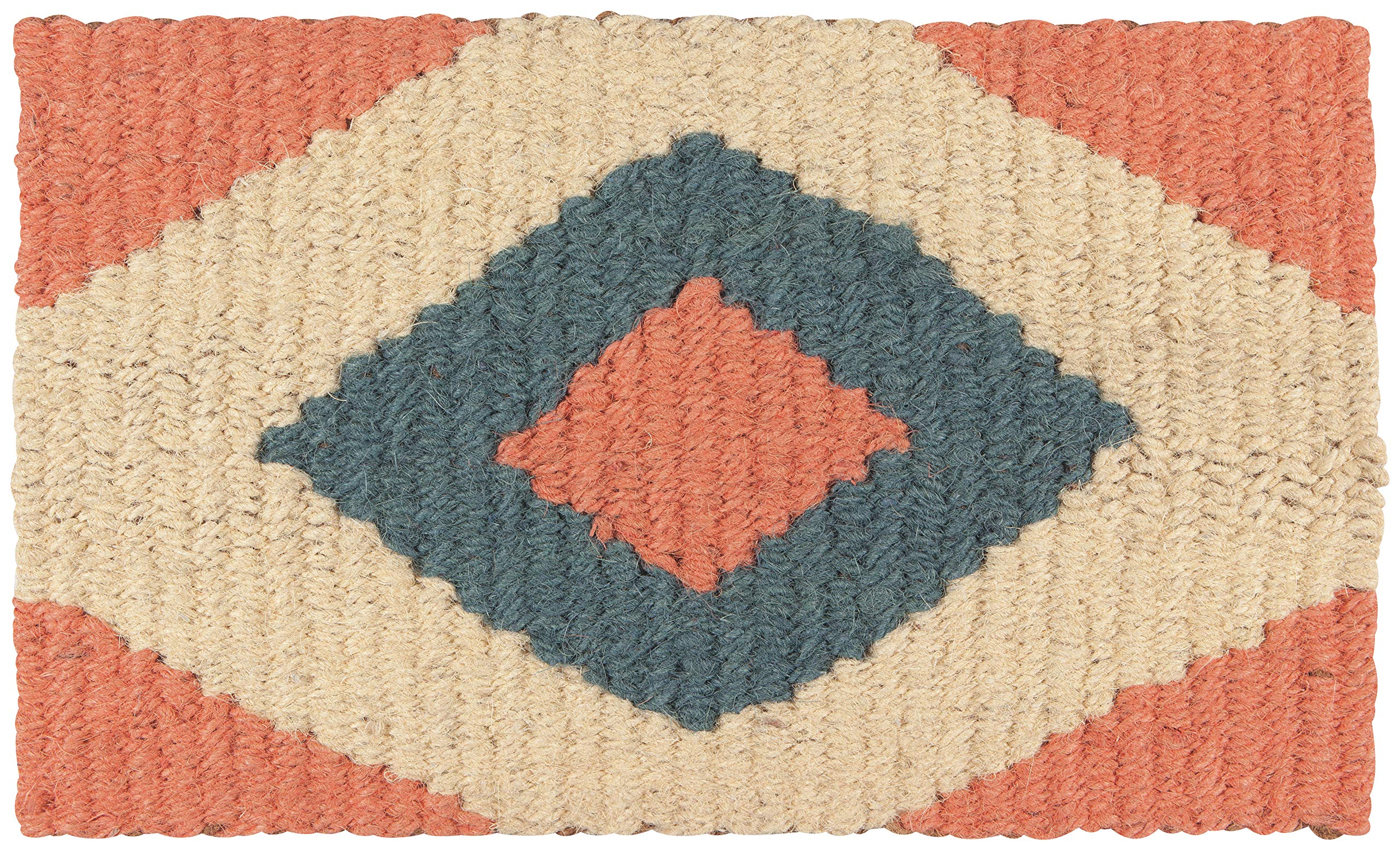 Now Designs Hollander Diamond Doormat, Multicolor