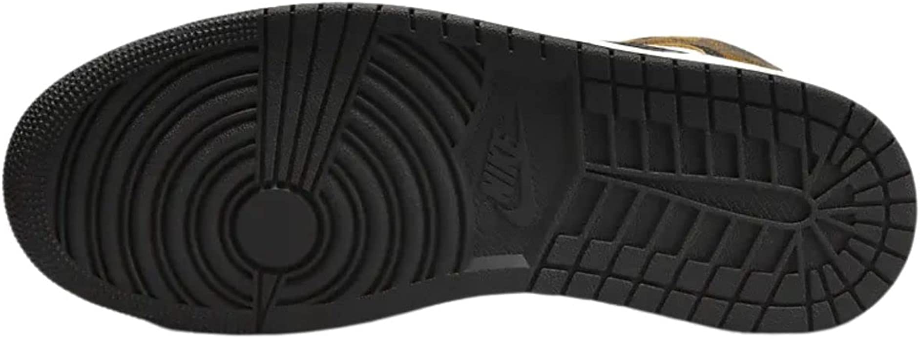 Nike Men's Air Jordan 1 Mid SE Shoes, Black/Taxi-white-sail, 12