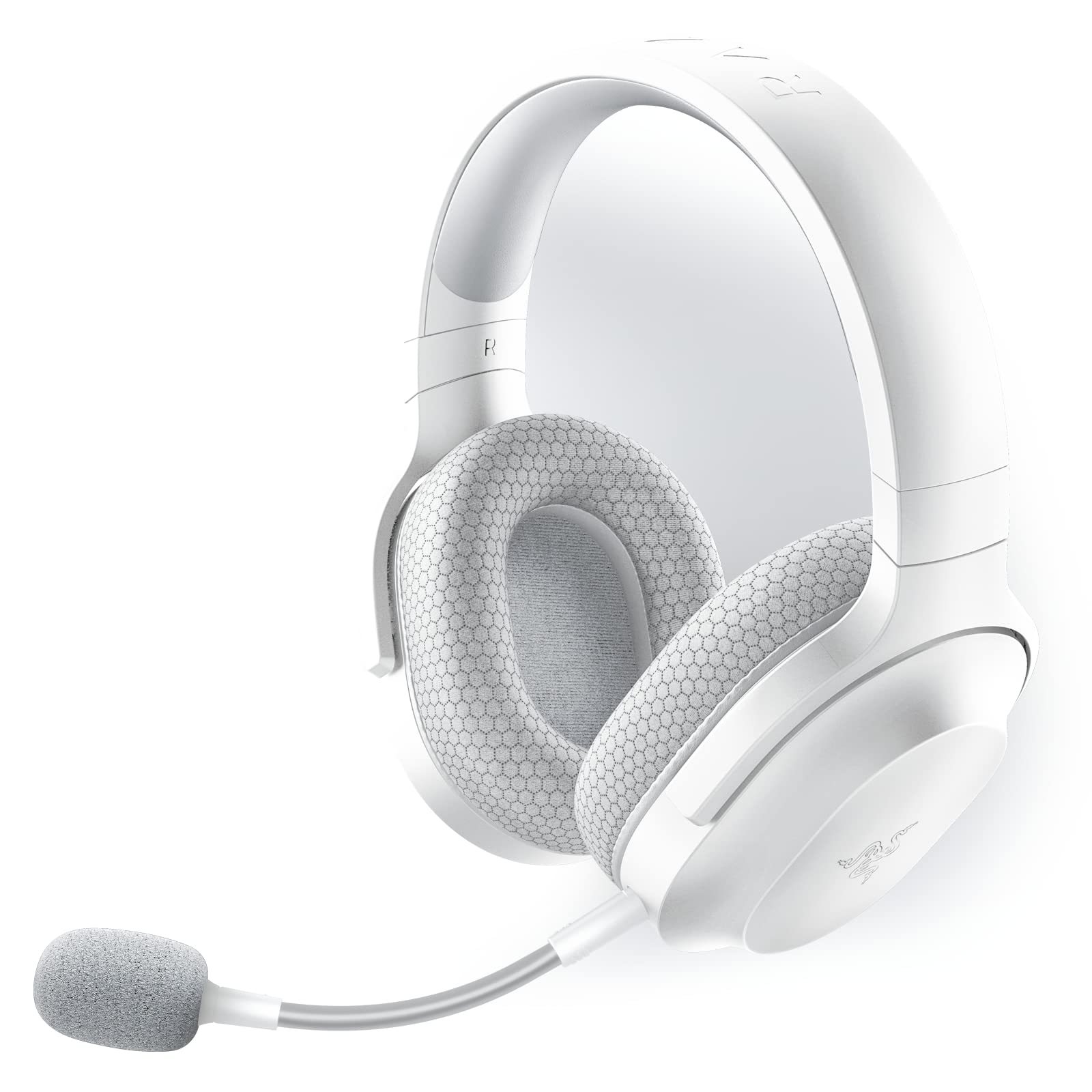 Razer Barracuda X Wireless Multi-Platform Gaming and Mobile Headset - Mercury White & Orochi V2 Mobile Wireless Gaming Mouse: Ultra Lightweight - 2 Wireless Modes - Up to 950hrs Battery Life - White