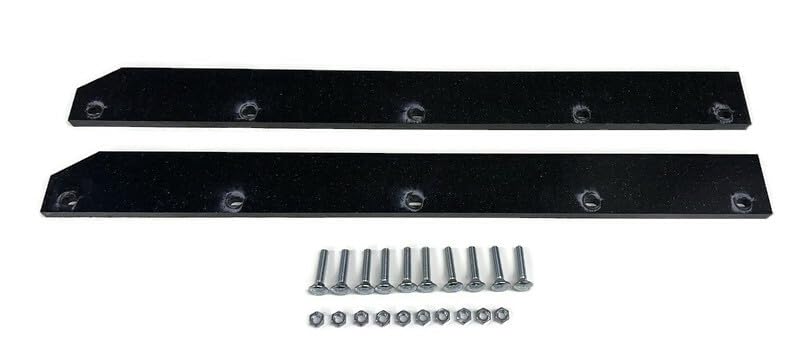 Vital All-Terrain 1/2" Poly Cutting Edge Scraper BAR for John Deere 54" Front Mount Snow Blade Plow