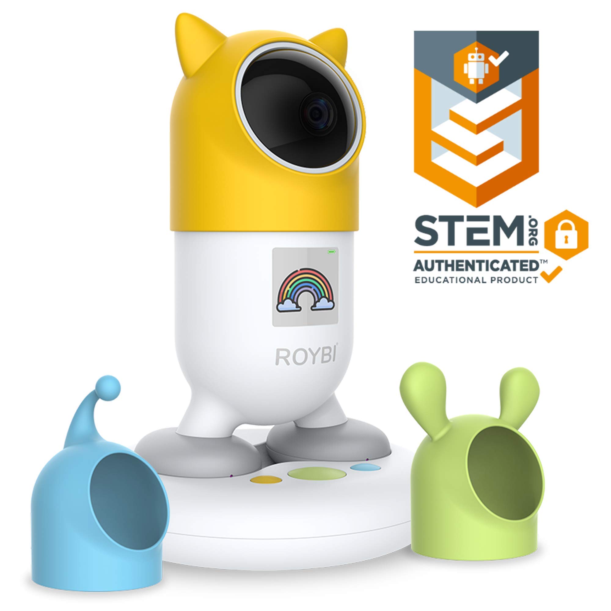 ROYBI Robot Smart Kids Educational Companion Toy for Preschool STEM Language Learning | Teaching English, Spanish, French, Chinese Over 1000 Interactive Activities & Stories