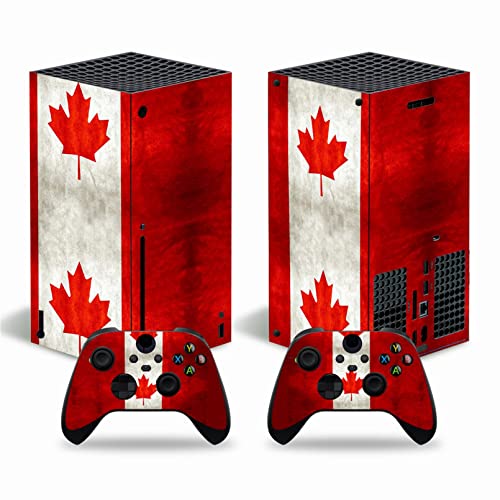 WREXIL LEEWEE Protective Vinyl Skin Decal Cover for Series X Console Skins Wrap Sticker with Two Free Wireless Controller Decals 54145 Wrap Sticker