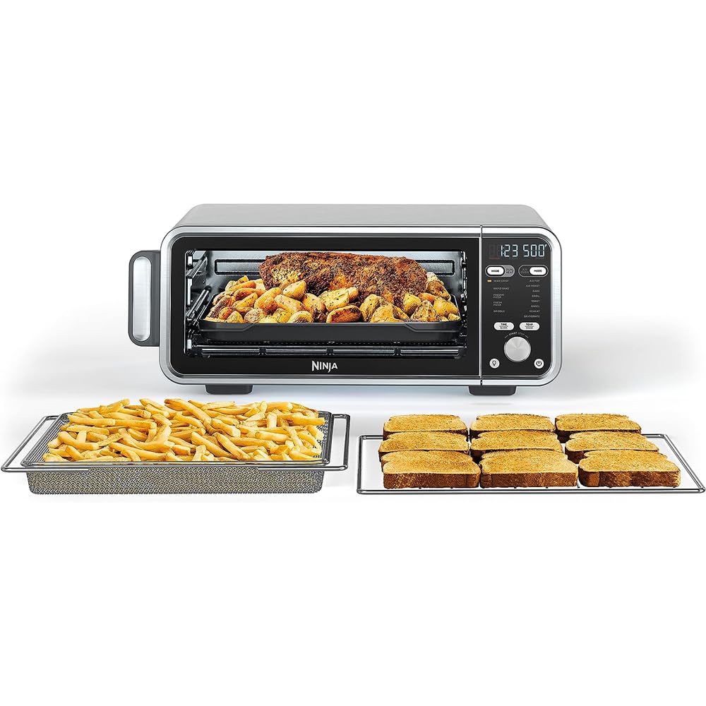 Ninja SP301 Foodi 13-in-1 Dual Heat Air Fry Oven 1800 Watts (Renewed)