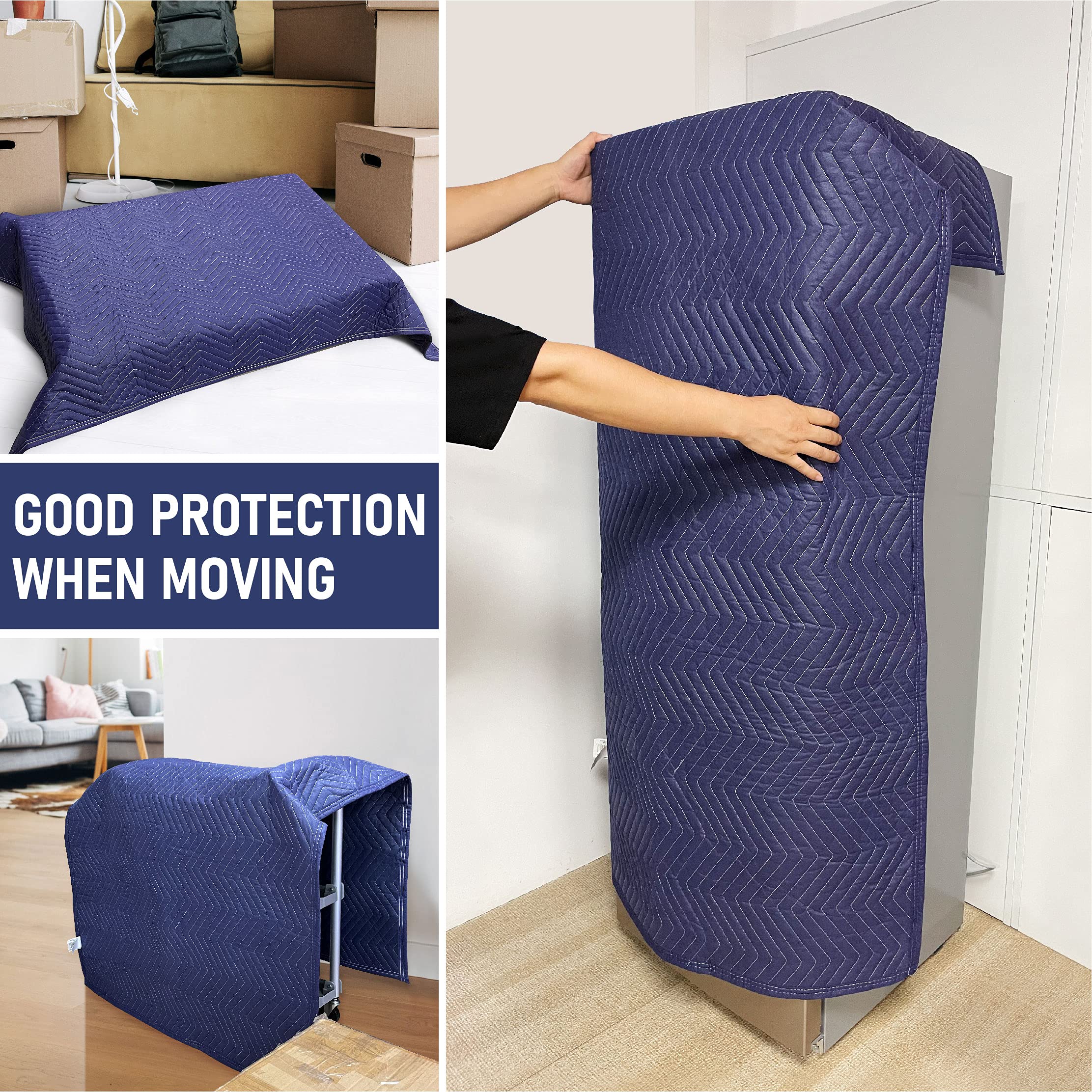Olympia Tools 90-632 Moving Blanket, 7 Count, Blue