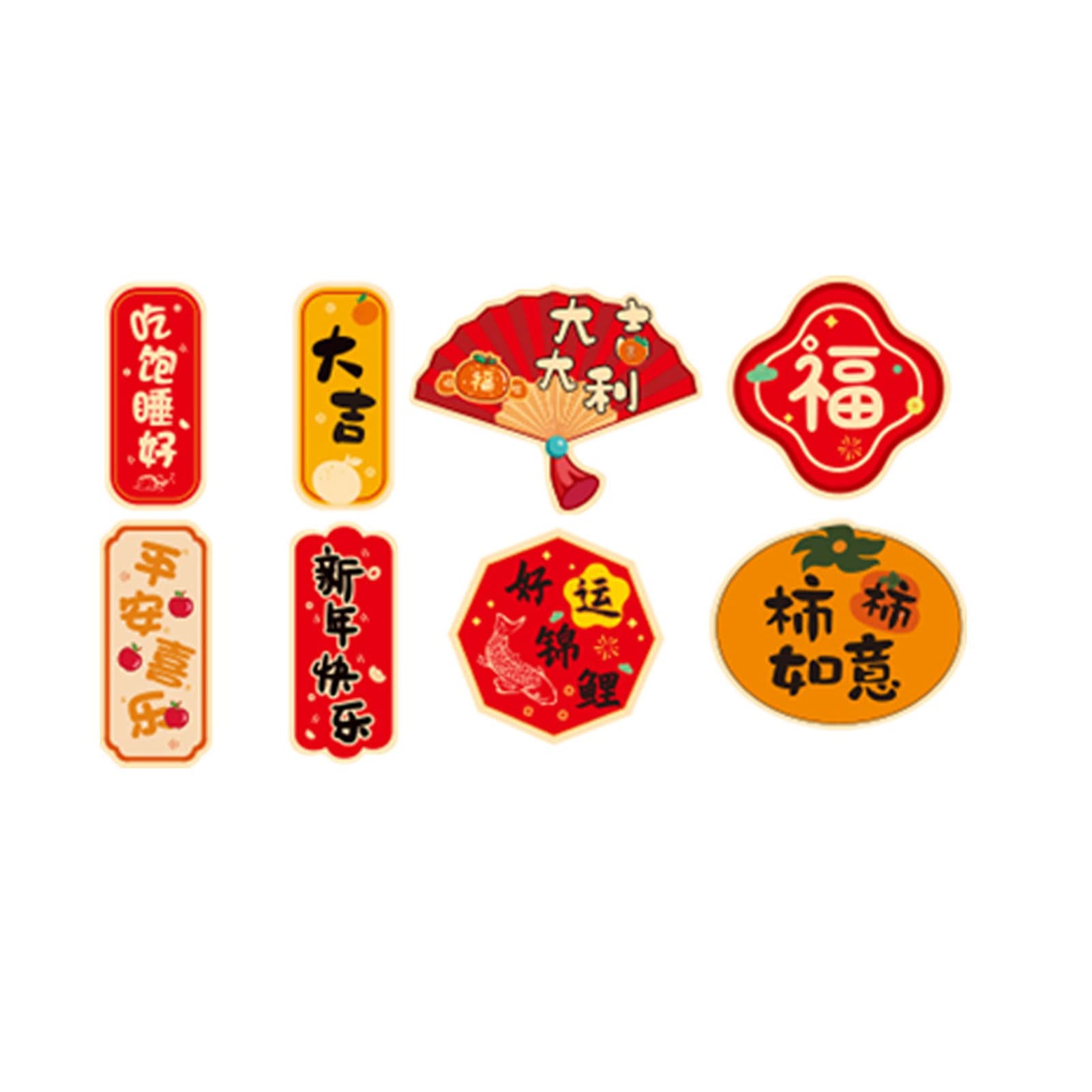 ZTGD Bonsai Pendants 8/10Pcs Durable Layout Props Good Luck Tree Hanging Ornaments B