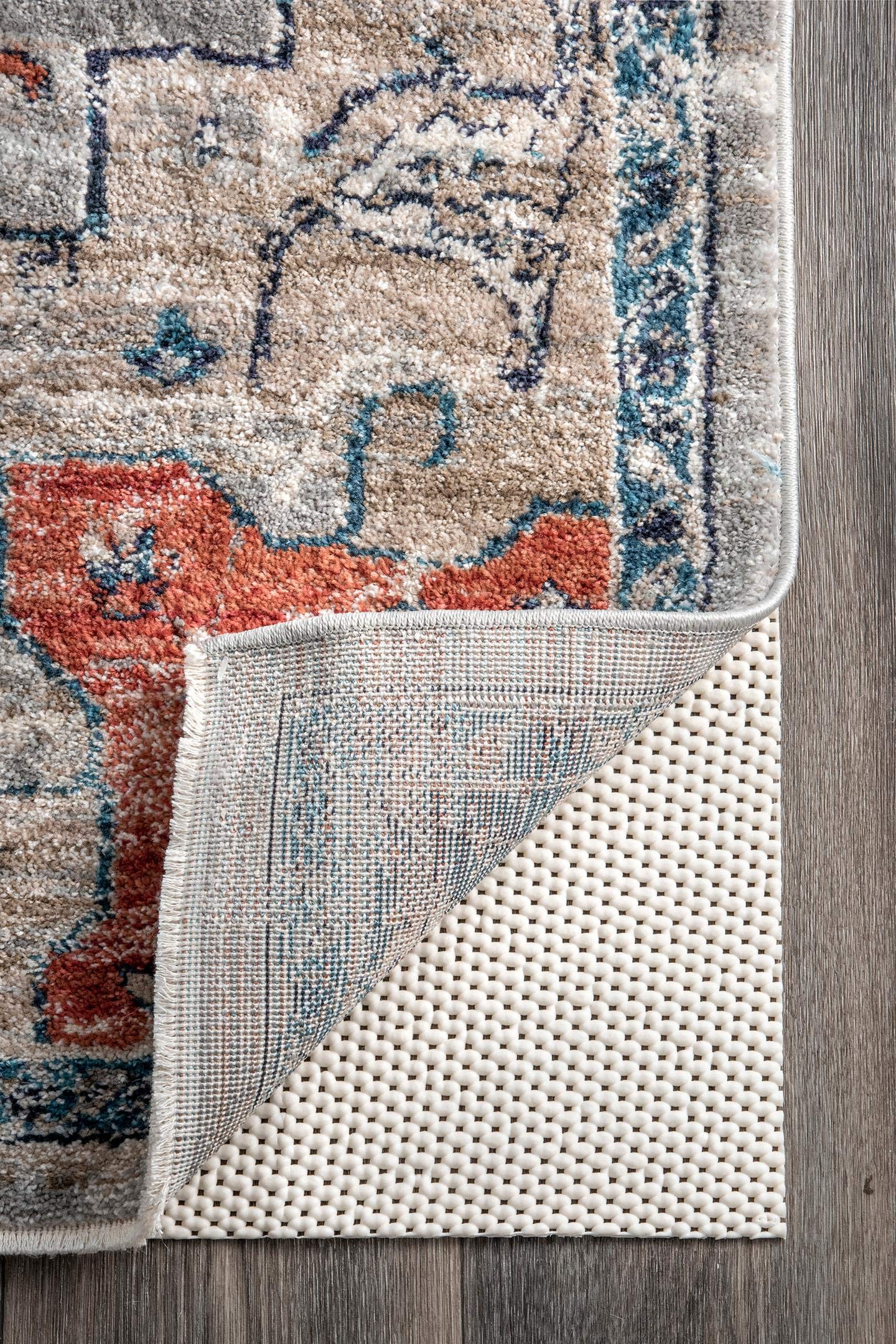 nuLOOM Caleb Extra Grip Rug Pad, 8x10, Off-white