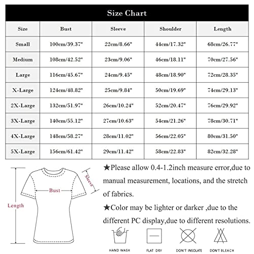 Women's Patterned Print Vintage T Shirt Loose T Shirt Soft Comfy Indoor Shirts Workout Tops Going Out Tops White
