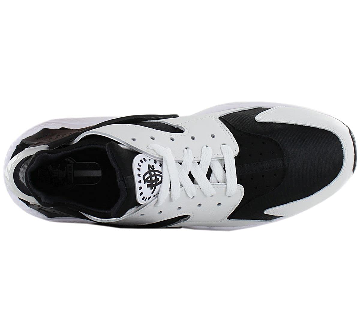 Nike mens Air Huarache Running Shoe, Black White Black 001, 10