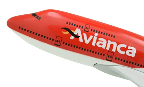TANG DYNASTY(TM 1:400 16cm B747-400 Avianca Airline Metal Airplane Model Plane Toy Plane Model