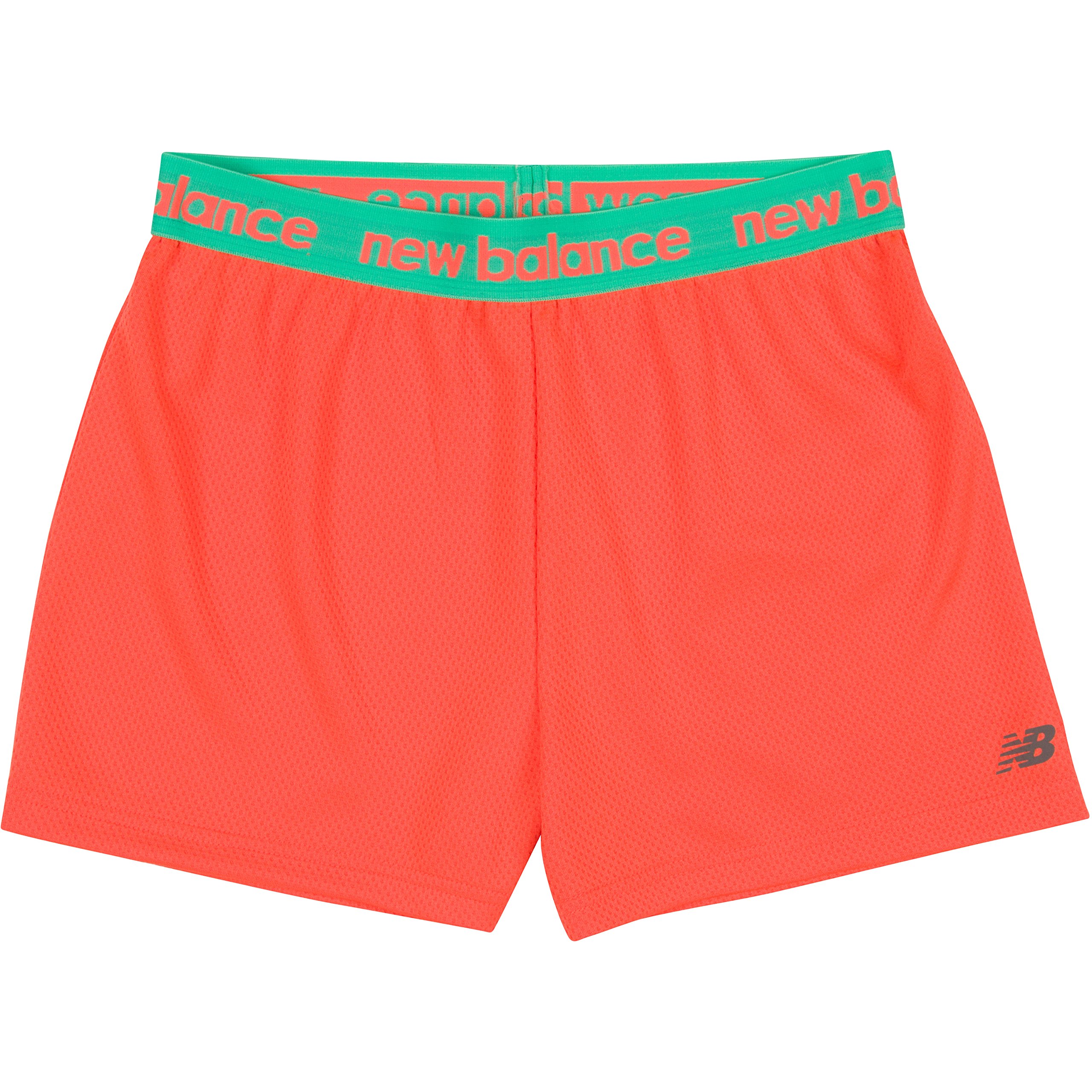 New Balance Girls' Big Athletic Short, Sunrise, 16