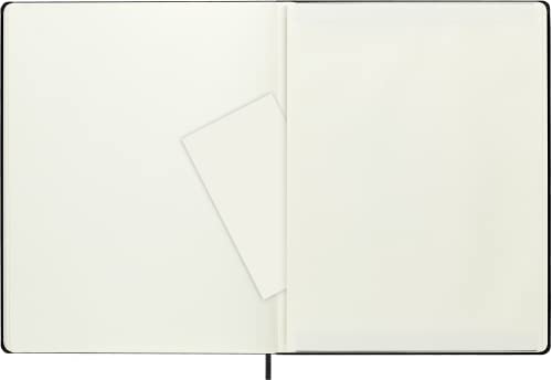 Moleskine Classic Notebook, Hard Cover, XXL (8.5" x 11") Plain/Blank, Black, 192 Pages