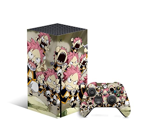 The Son Of Dragon Anime Skin for X-box-Series-X, Whole Body Vinyl Decal Protective Cover Wrap Sticker for X-box-Series-X Console and Wireless Controller
