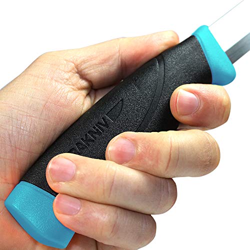 Morakniv Companion Sandvik Stainless Steel Fixed-Blade Knife with Sheath, 4.1 Inch
