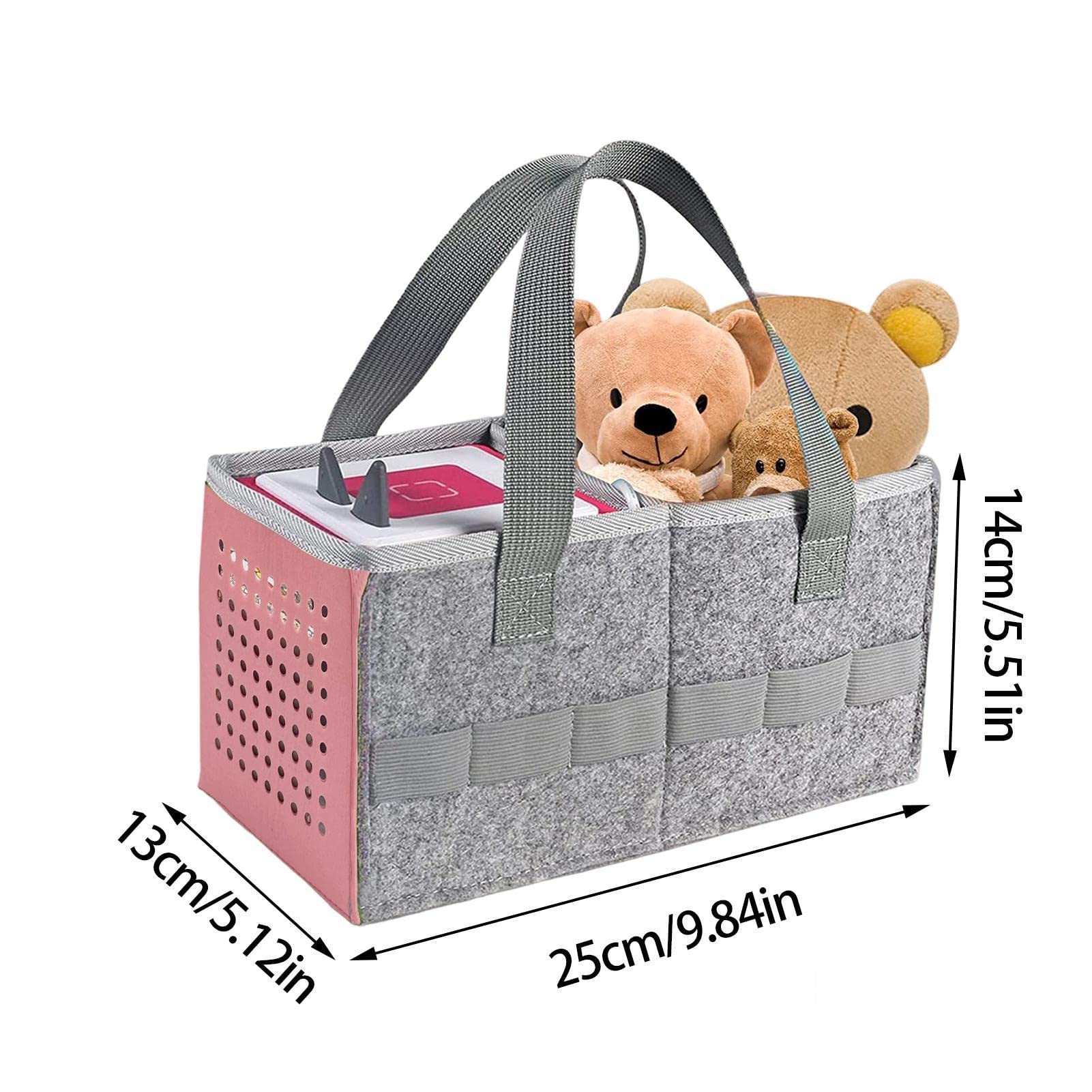 Tonies Box for Kids Starter Set Carrying Case | Felt Cloth Case for Toniebox Starter Set | Storage Bag with Extra Space for Tonie Figures | Portable Carrying Case for Travel