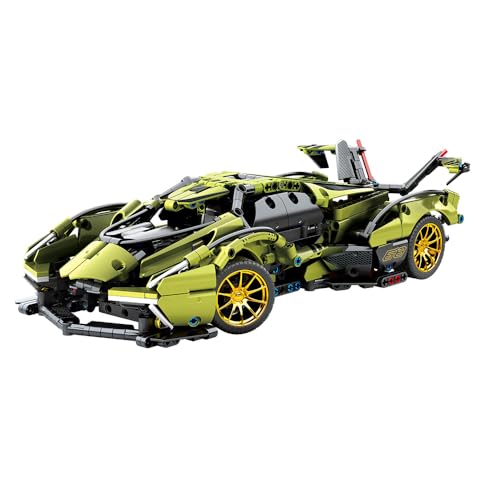 Mesiondy Sports Car Building Blocks Toys Boys or Adults Kits,1:14 MOC Building Set Raceing Car Model,Cars for Boys Age 12-16 8-14,(1039 Pieces)