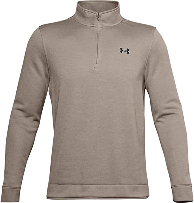 Under Armour Men's Storm Fleece 1/4 Zip Layer Sweater, Highland Buff, 2XL-TALL (XXLT)