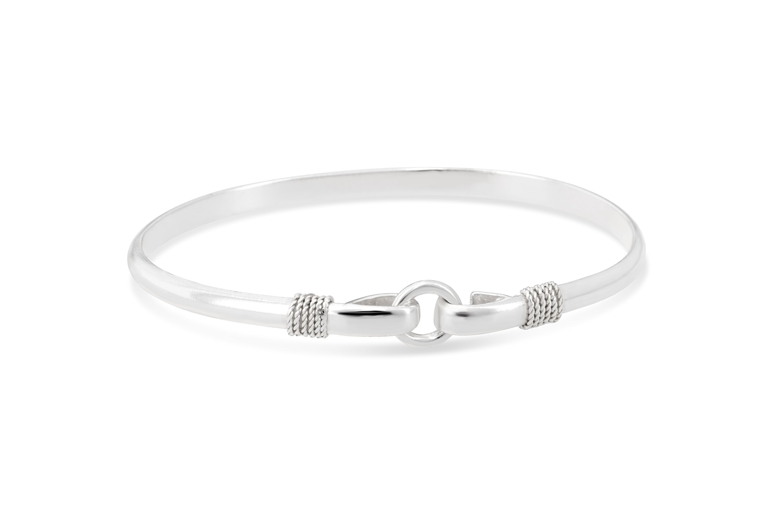 Michael's Jewelers-Provincetown Center Circle Porthole Bracelet From Cape Cod 925 sterling silver (7)